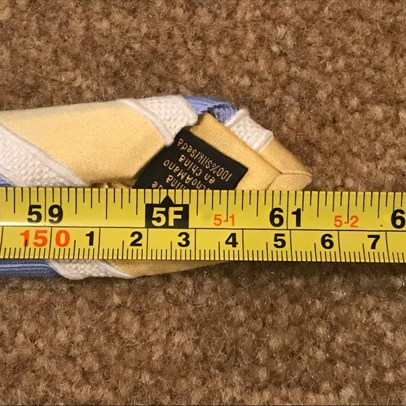 Donald Trump | Accessories | Donald Trump Yellow Blue Striped President ...